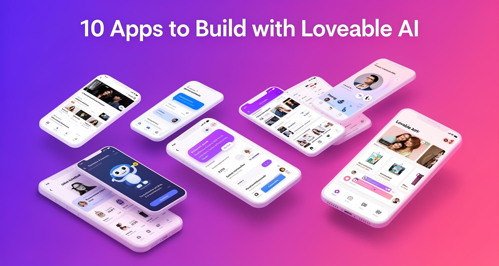 15 Apps Die Je Vandaag Kunt Bouwen met Lovable AI [2026] | vanbeaumond.nl